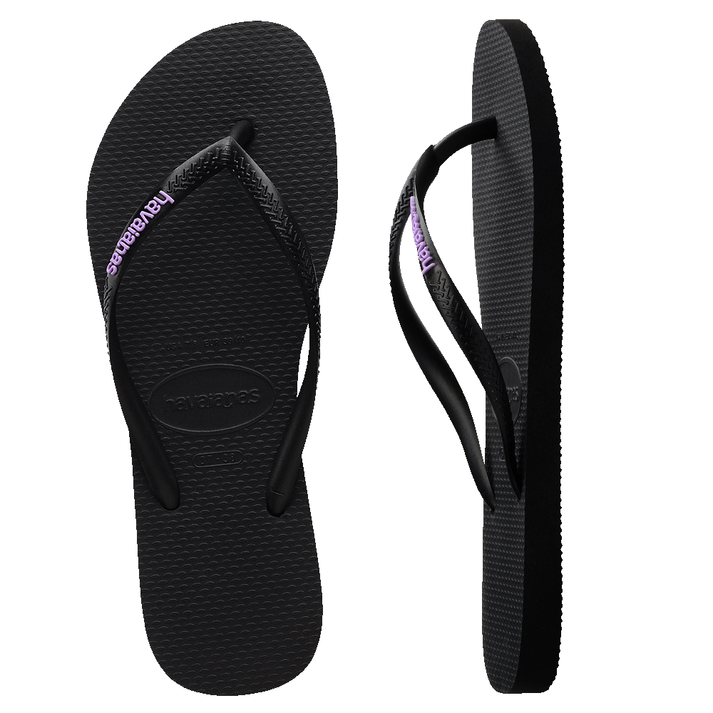 Slim Logo Pop Flip Flops | Havaianas New Zealand Official Shop