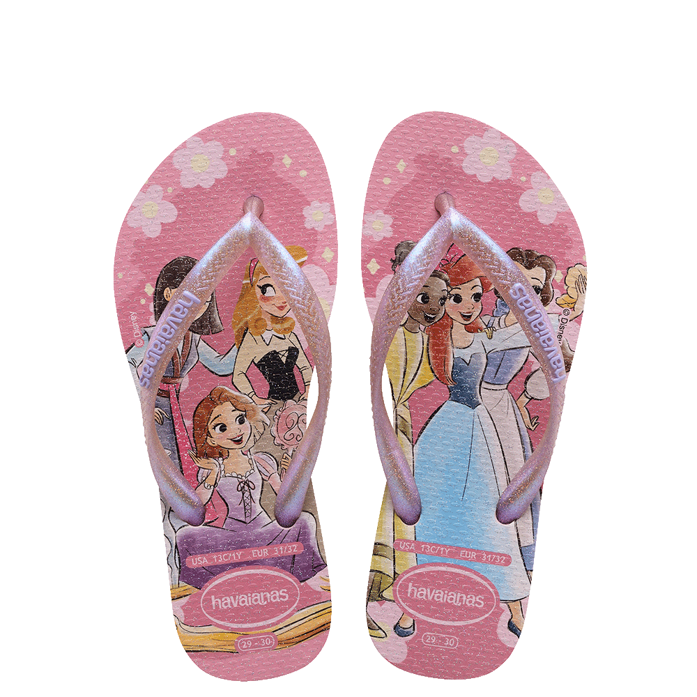 Kids Slim Princess Flip Flops | Havaianas New Zealand Official Shop