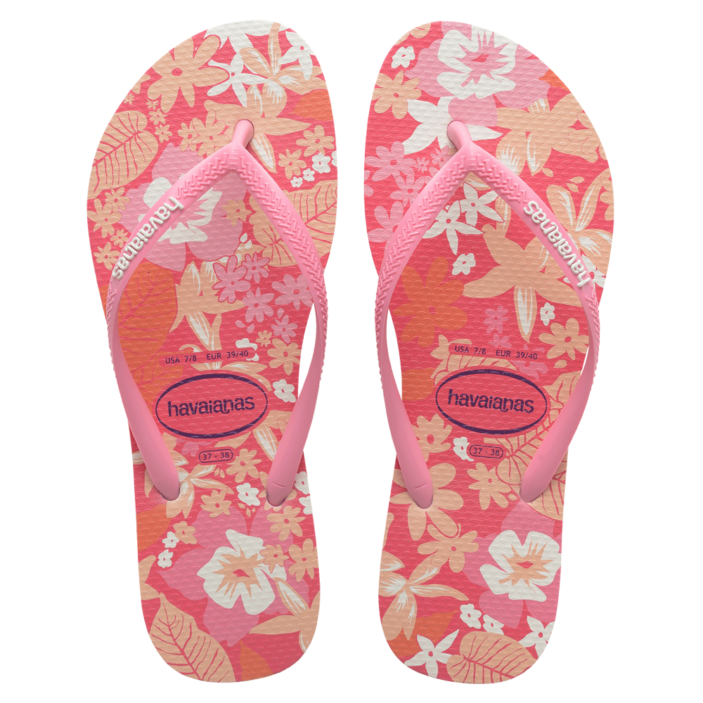 Slim Ditsy Bloom Flip Flops – Havaianas New Zealand