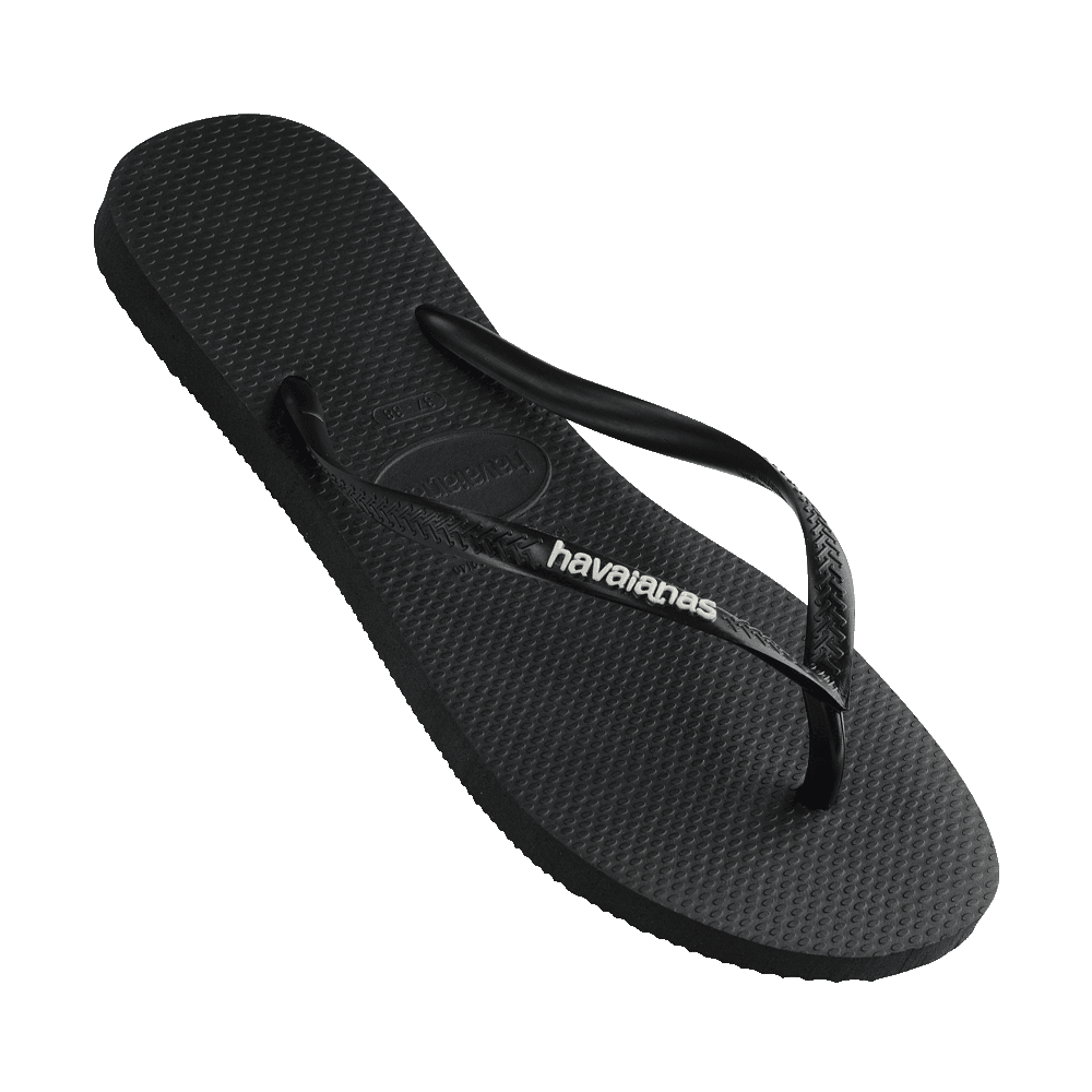 Slim Logo Pop Flip Flops | Havaianas New Zealand Official Shop